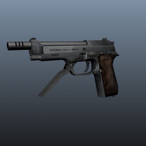Beretta 93R [Animated] 1.0 – GTA 5 mod