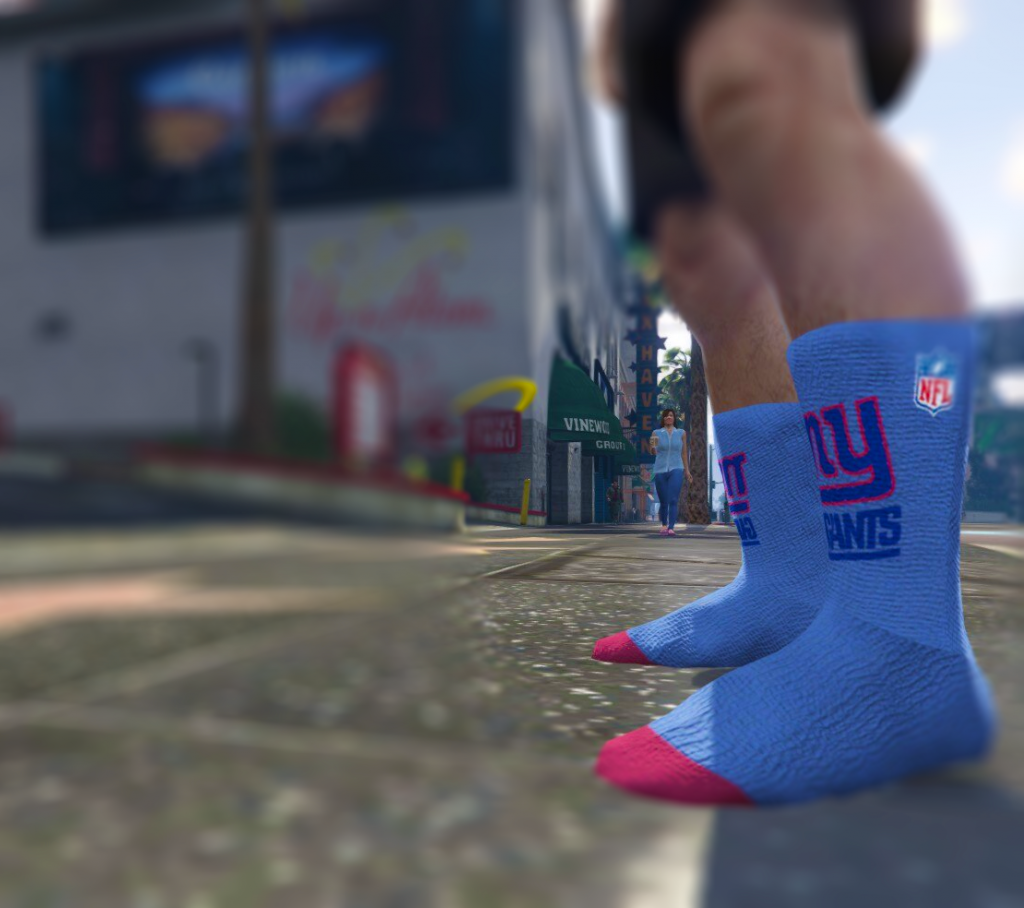 NFL Socks for MP Male – GTA 5 mod