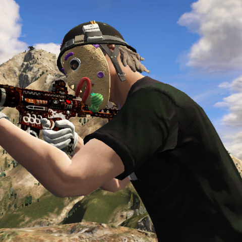 Rust Survivor LR-300 [SP/FiveM] [Animated] 1.0 – GTA 5 mod