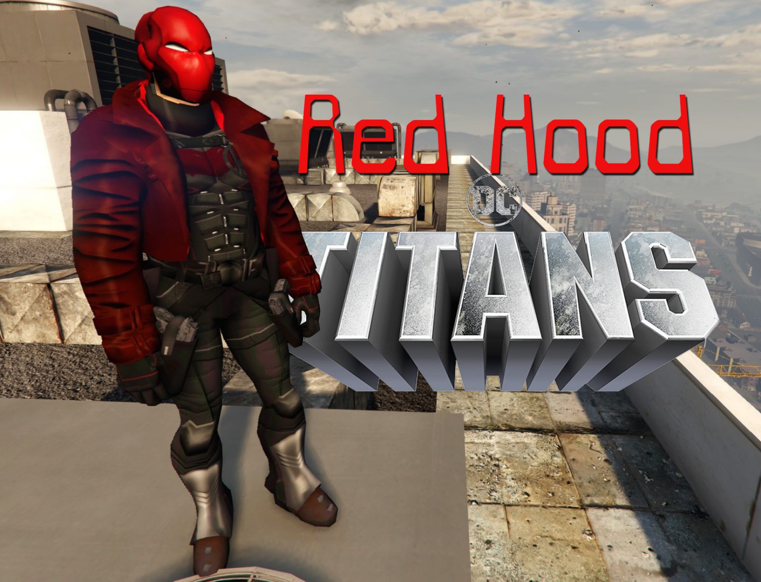 RED HOOD - Retexture 1.5 – GTA 5 mod