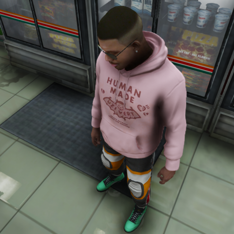 LIL UZI VERT X HUMAN MADE PACK V 2 – GTA 5 mod