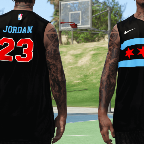 NBA Jersey's (City Jersey Edition) MP Male 2.0 – GTA 5 mod