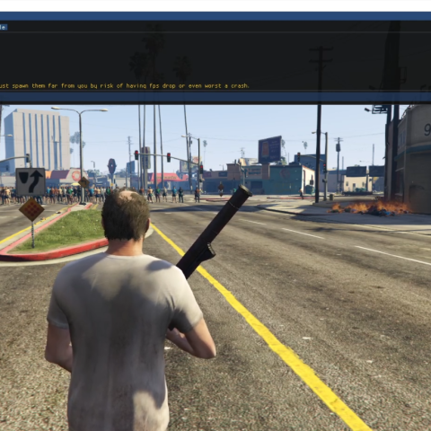 GTA Console 1.2 – GTA 5 mod