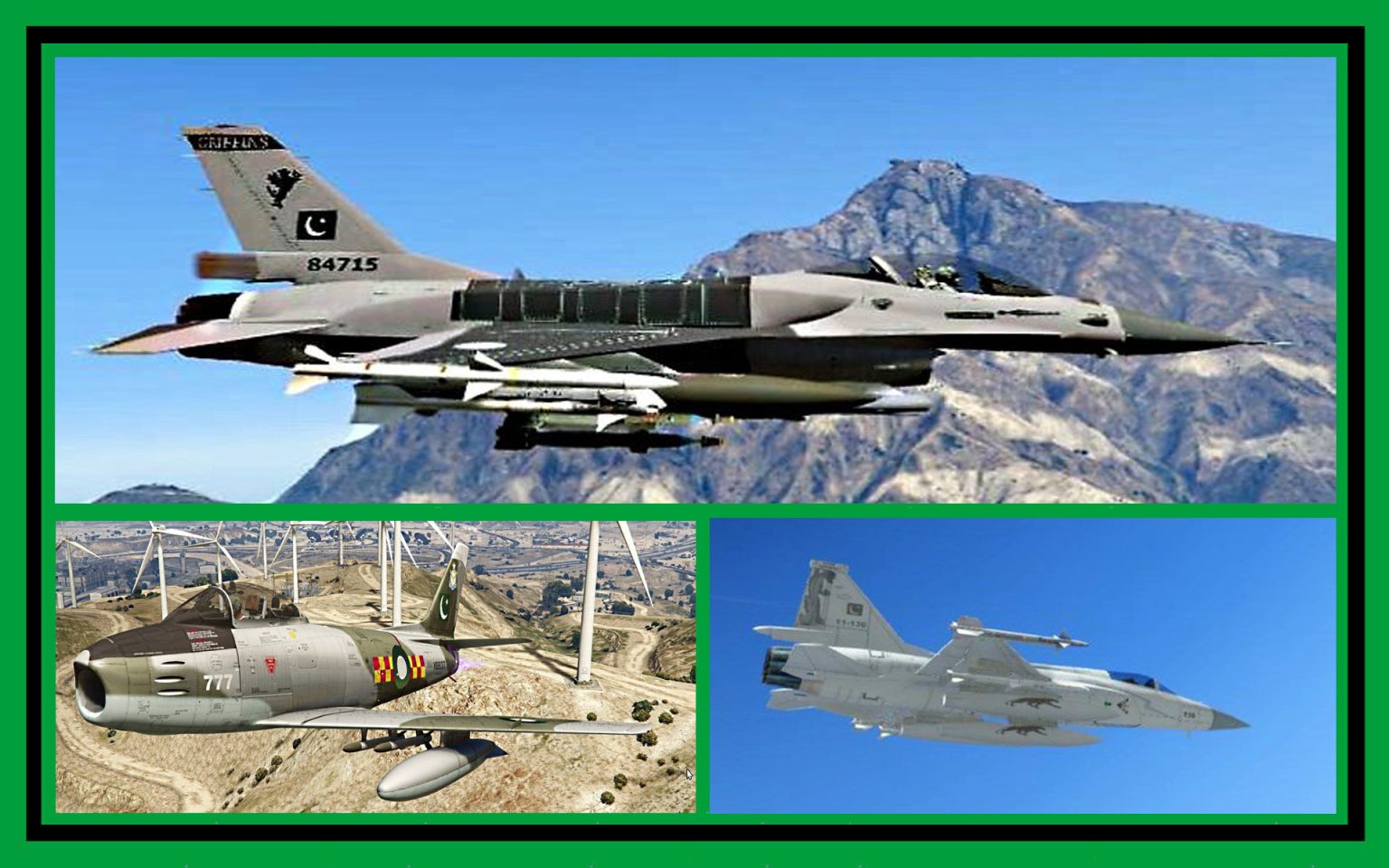 Pakistan Air Force Pack [Add-On] 1.0 – GTA 5 mod