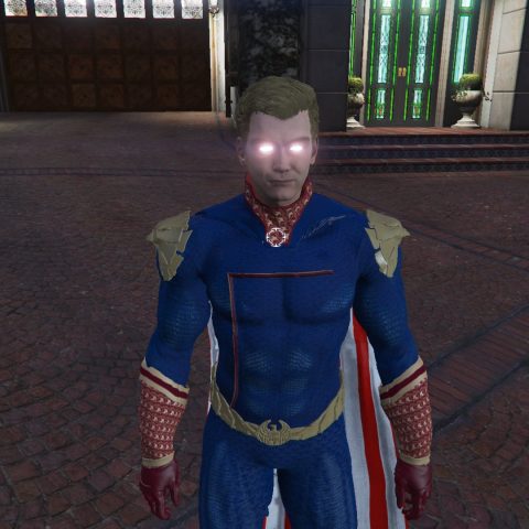 Homelander V1 from THE BOYS W/ Cloth Physics [Add-On Ped] – GTA 5 mod