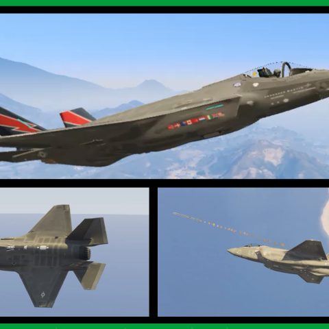 Lockheed Martin F-35C Lightning II [Add On \ Multi livery] 1.1 – GTA 5 mod