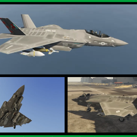 F-35C Lightning II [Add-On] 1.1 – GTA 5 mod