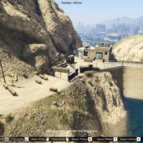 Los Santos Act Dam Survival Base [MapEditor] 1.1 – GTA 5 mod