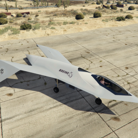 Boeing bird of prey [Add-On] 0.1 – GTA 5 mod