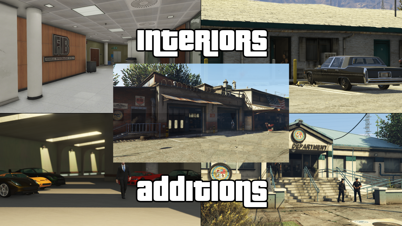 [MLO] Interiors Additions V1.7 – GTA 5 mod