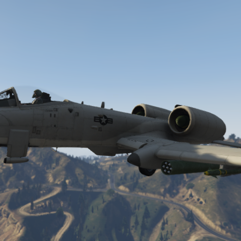 A-10 "Warthog" Thunderbolt USA AirForce [Add-On / FiveM] BETA 1.0 – GTA ...