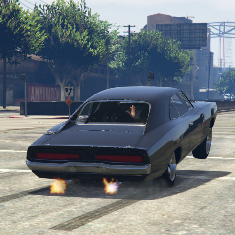 Realistic Handling for Dom's Charger 1.8 – GTA 5 mod