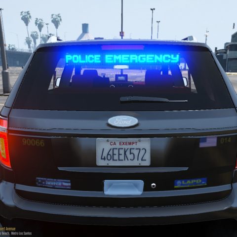 [ELS] 2014 Ford Explorer LAPD 1.0 – GTA 5 mod