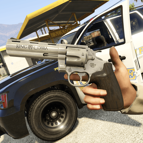 Colt King Cobra Retexture – GTA 5 mod