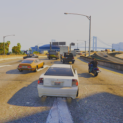 Increased City Density & Ped and Vehicle Variation. 1.0 – GTA 5 mod