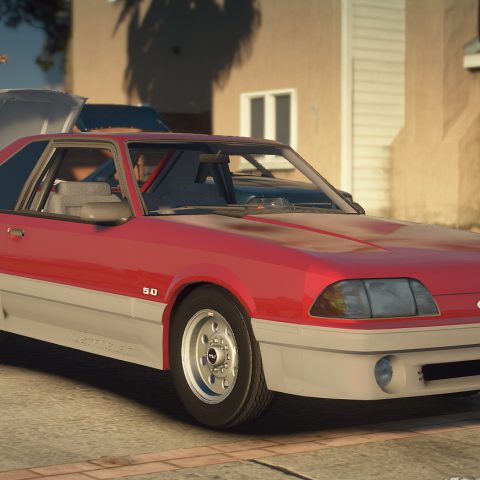 Mustang Fox Body GT 1987 [Add-On | Unlocked] 0.1 – GTA 5 mod