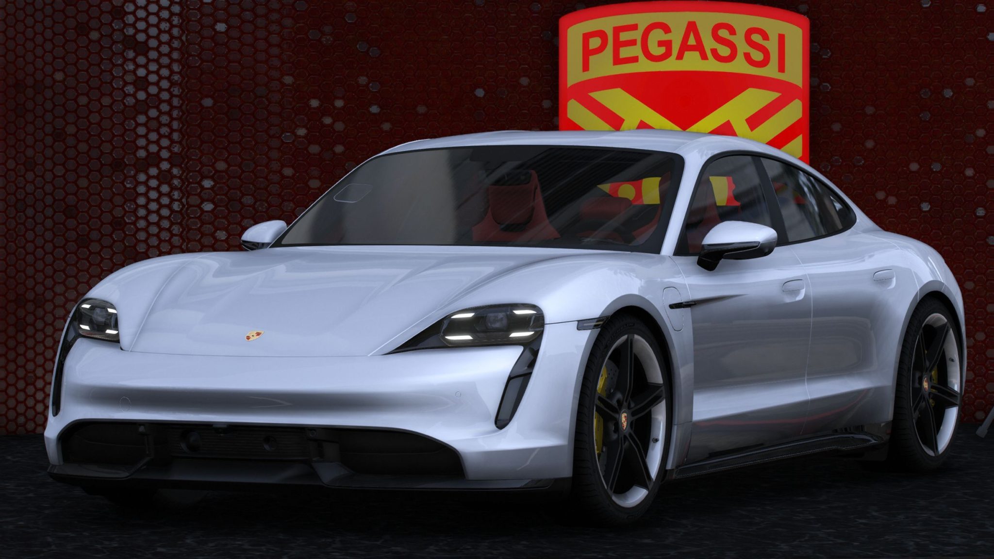 Porsche Taycan Turbo S 2020 [Add-on/ Animated Dials/ Animated Spoiler ...