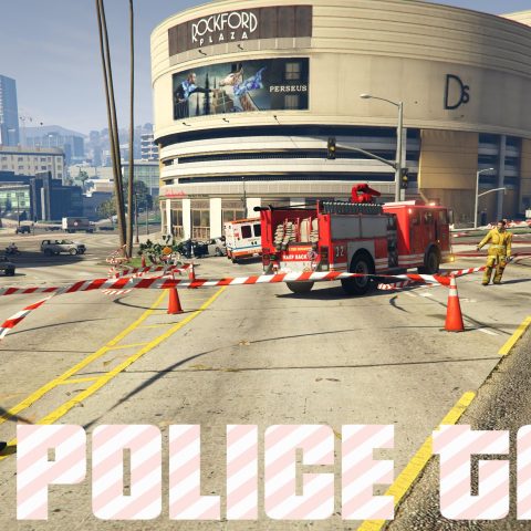 Balaclava Police tape (Franklin) 1.0 – GTA 5 mod