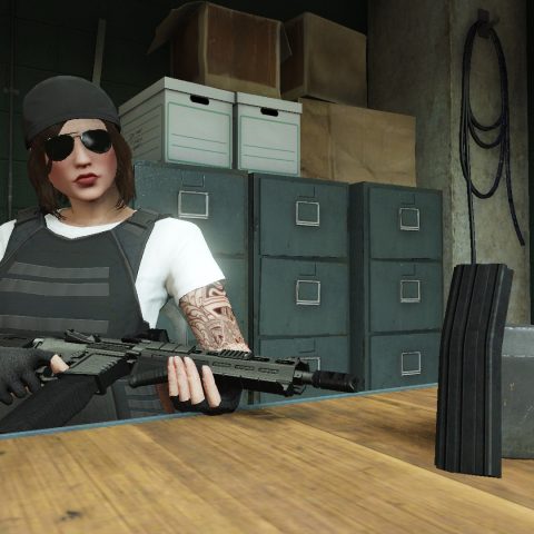 Non-transparent aviators for MP Female 1.0 – GTA 5 mod