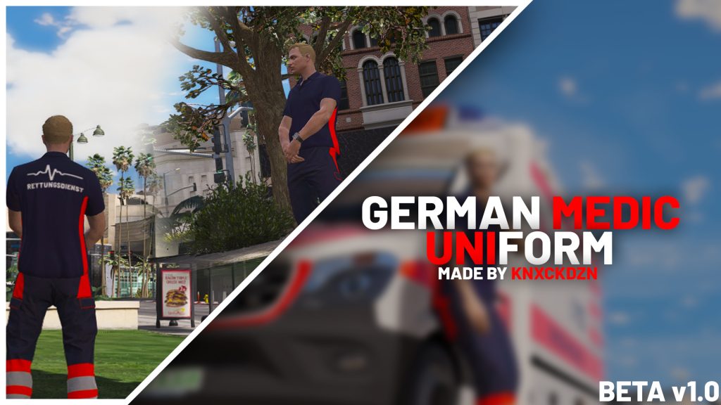 German Medic Uniform 1.0 BETA – GTA 5 mod