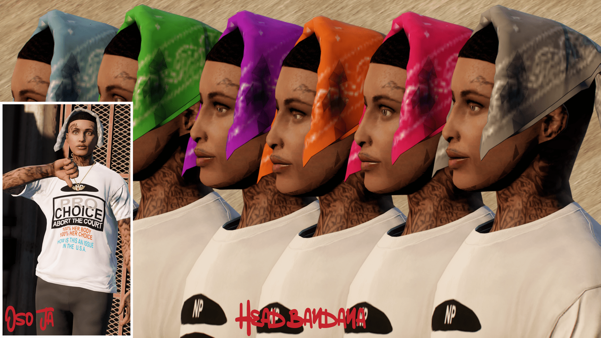 Head Bandana 1.0 – GTA 5 mod