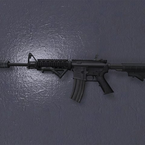 M4A1 Carbinerifle [Animated] 1.0 – GTA 5 mod