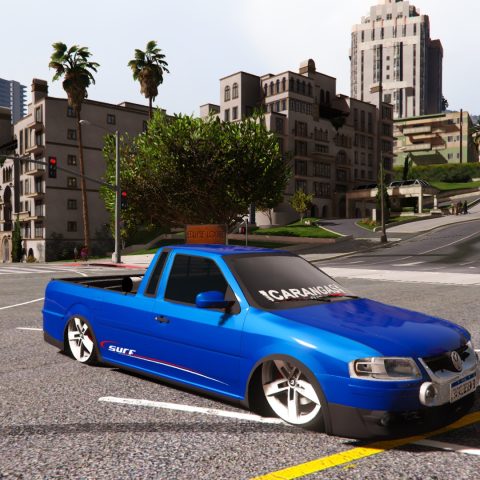 Vw saveiro G4 surf blue do lukão [Add-On] – GTA 5 mod