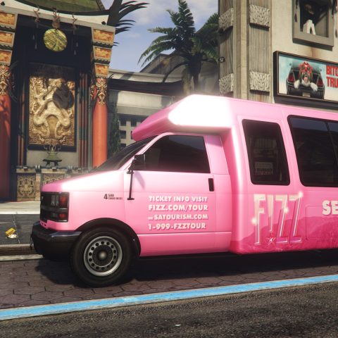 Mapped Tour Bus [Replace | Liveries] 1.0 – GTA 5 mod
