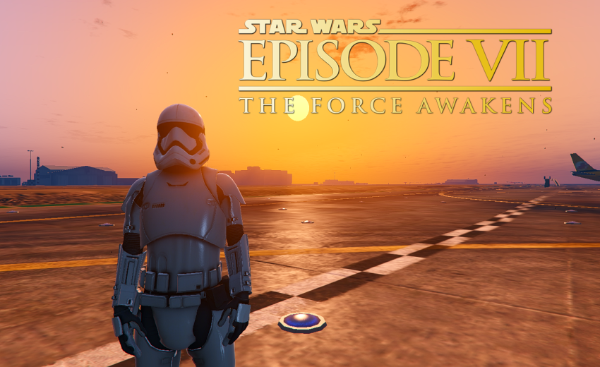 Star Wars: The Force Awakens - Storm Trooper [Add-On] 1.0 – GTA 5 mod
