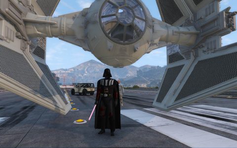 Tie Interceptor (Star Wars) – GTA 5 mod