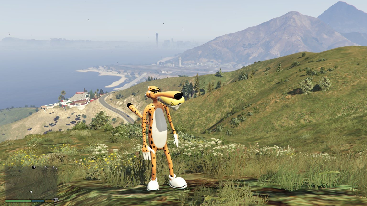 Chester The Cheetah [Add-On Ped] – GTA 5 mod