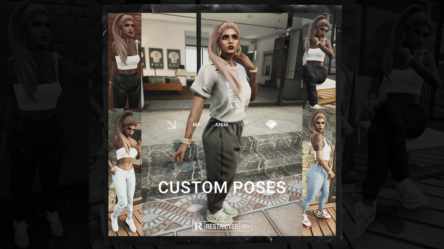 Custom Pose Pack 2 1.0 – GTA 5 mod