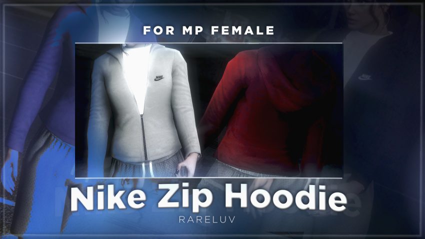 Nike Zip Hoodie for MP Female 1.0 – GTA 5 mod