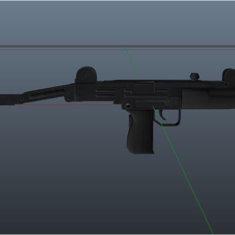 Uzi - Clean version with attachments 1.0 – GTA 5 mod