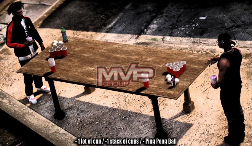 Beer Pong Props – GTA 5 mod
