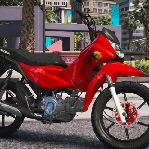 Honda Pop110i [Add-On / FiveM] V1.0 – GTA 5 mod