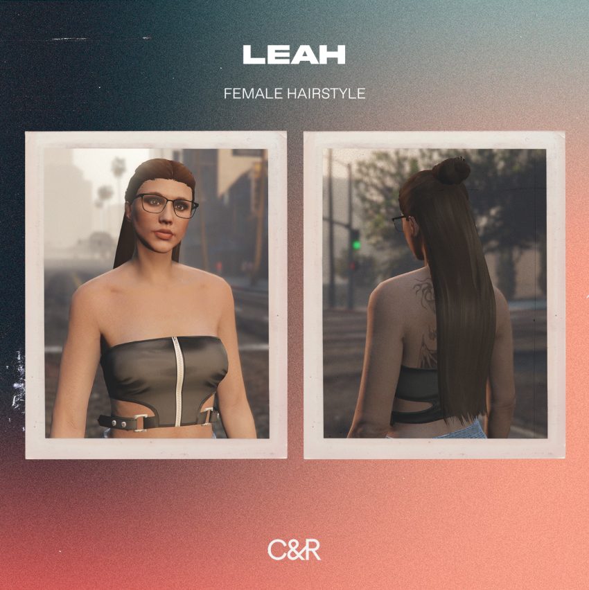 Leah Hair for MP Female – GTA 5 mod