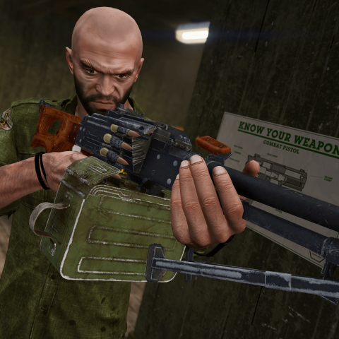 [INS2] PK Machine Gun [Animated] V1.0 – GTA 5 mod