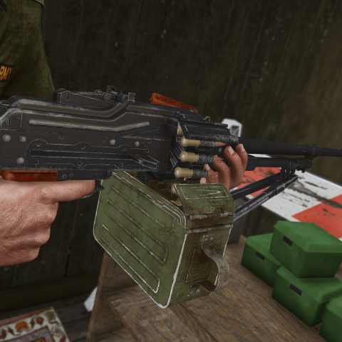 [INS2] PK Machine Gun [Animated] V1.0 – GTA 5 mod