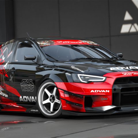 Star Wars Livery for [YCA]Vsoreny's Mitsubishi Lancer Evolution X (CZ4A ...