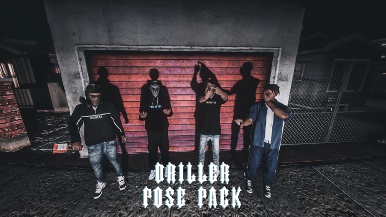 Driller Pose Pack V1.0 – GTA 5 mod
