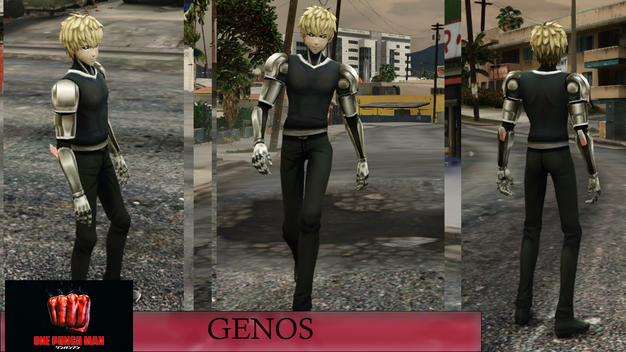 Genos One Punch Man [Add-On Ped/ FiveM] V1.0 – GTA 5 mod