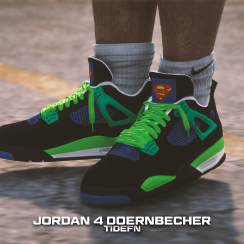 Jordan 4 Doernbecher for MP Male V1.1 – GTA 5 mod