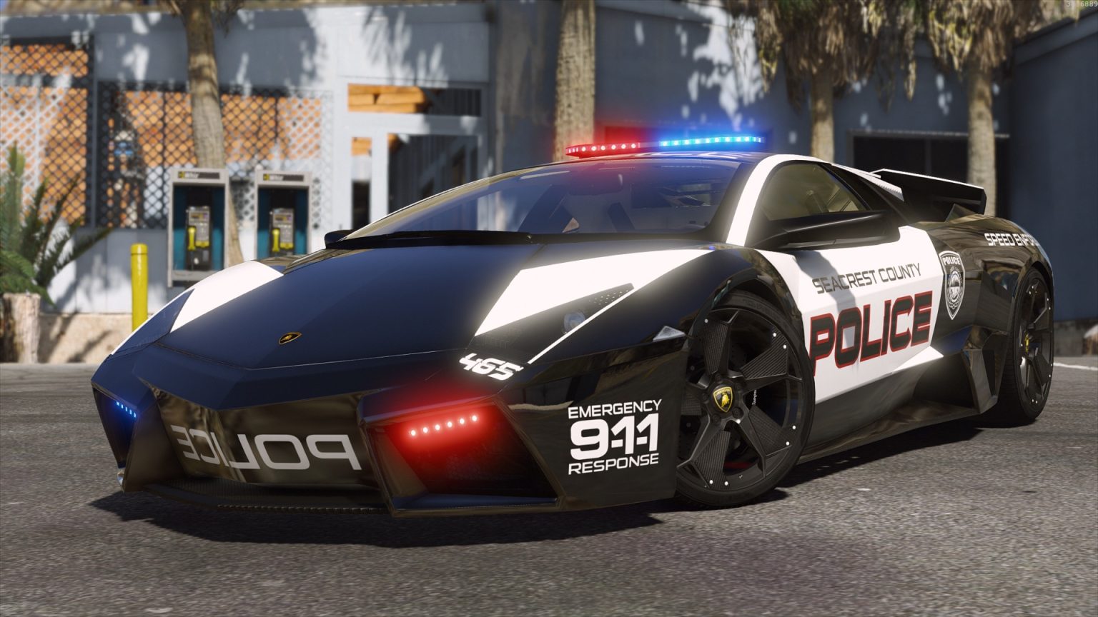 Lamborghini Reventon | Hot Pursuit Police | AUTOVISTA [Add-On / Replace ...