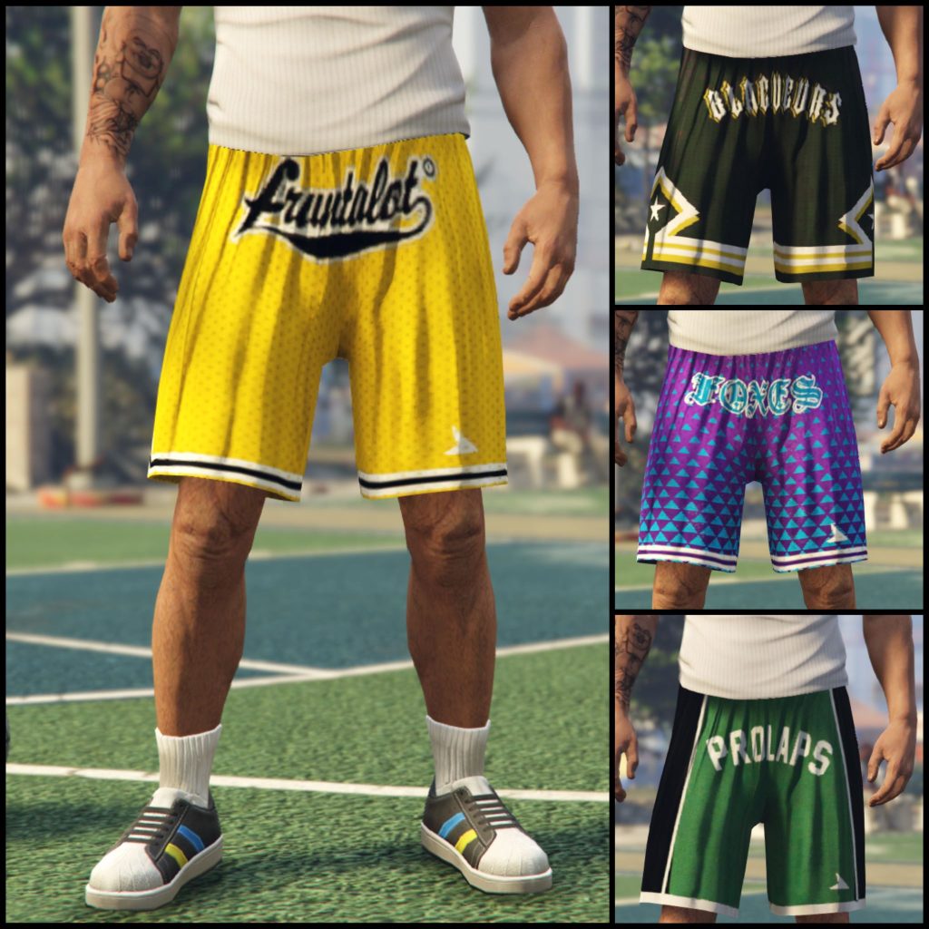 Superstar Shorts Pack – GTA 5 mod