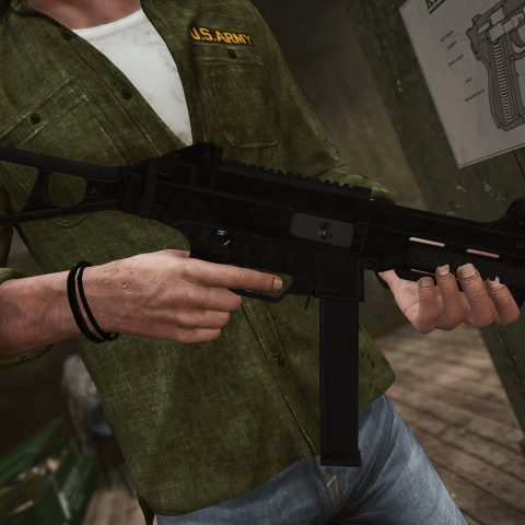 H&K UMP-45 V1.0 – GTA 5 mod