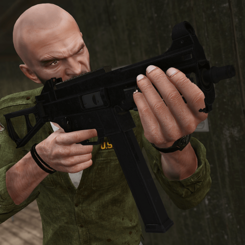 H&K UMP-45 V1.0 – GTA 5 mod