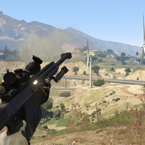 BARRETT M107A1 + M82A3 [29inch + 20inch] V3.1 – GTA 5 mod