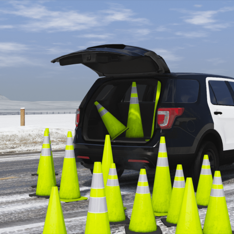 Cones of San Andreas V1.1 – GTA 5 mod