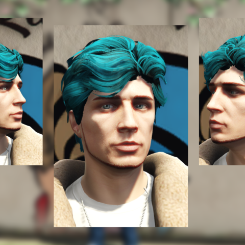 Fluffy sweater «Bones» for MP Male & Female V1.0 – GTA 5 mod